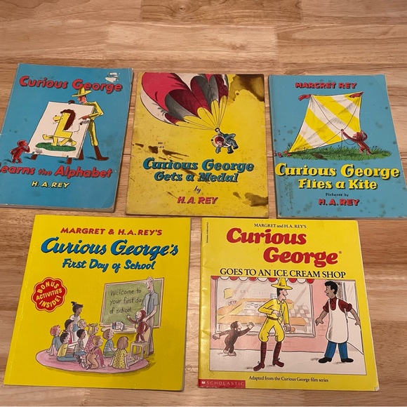 Curious George | Other | Curious George Childrens Book Set | Poshmark